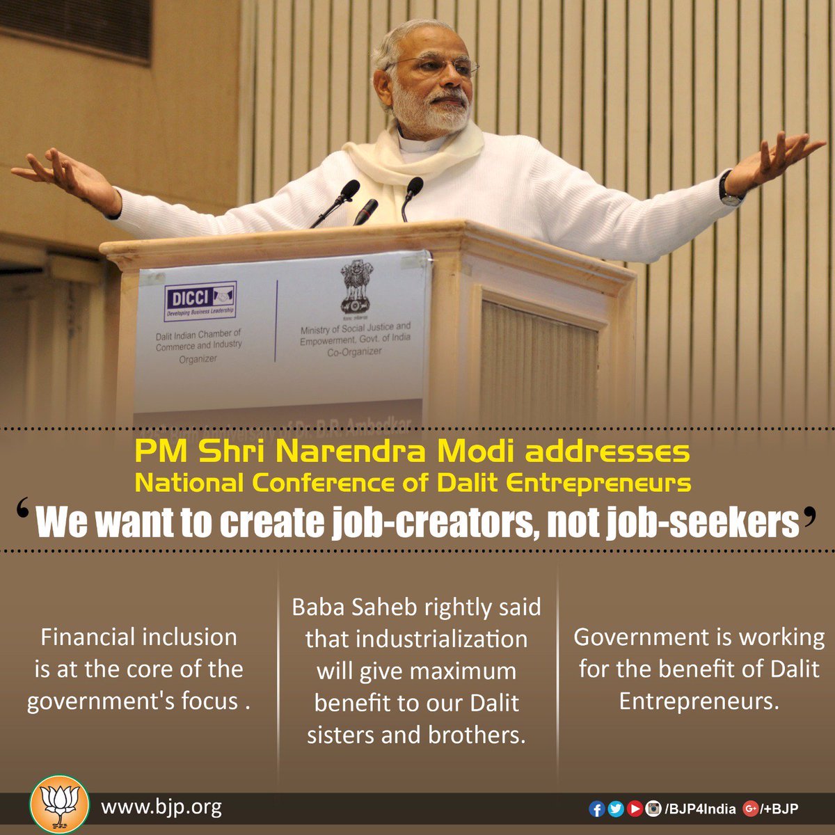 be a job creator rather than job seeker in india,