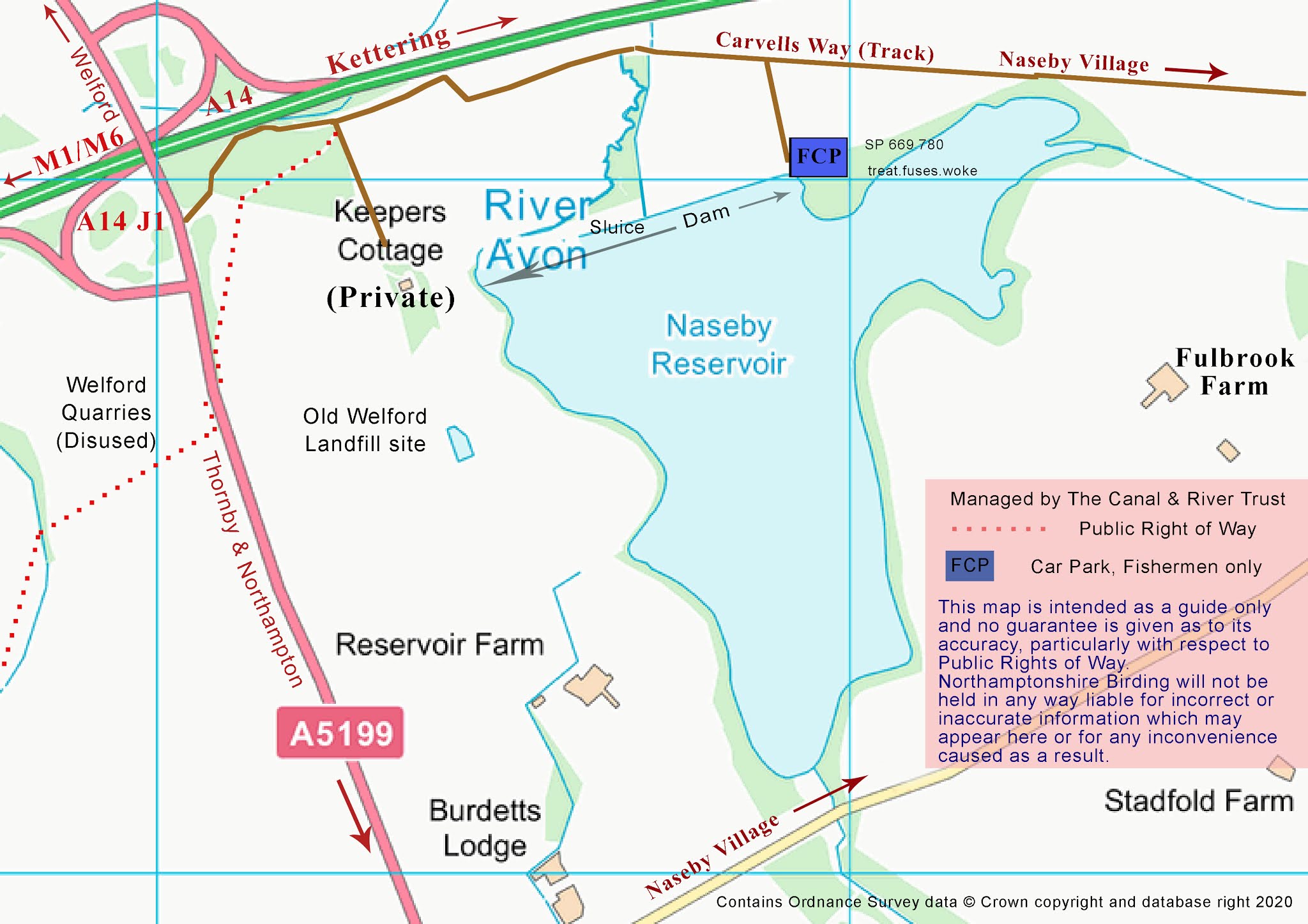 Northamptonshire Birding: Birdwatching Site Maps