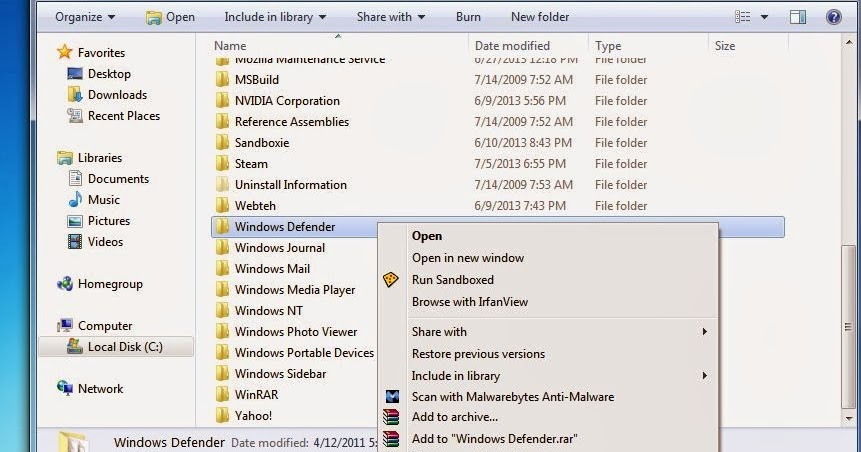 File contained a virus and was deleted