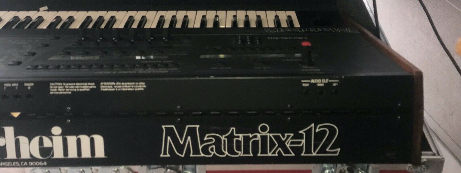 MATRIXSYNTH: Oberheim Matrix 12 Vintage Analog Synthesizer 12 Voice ...