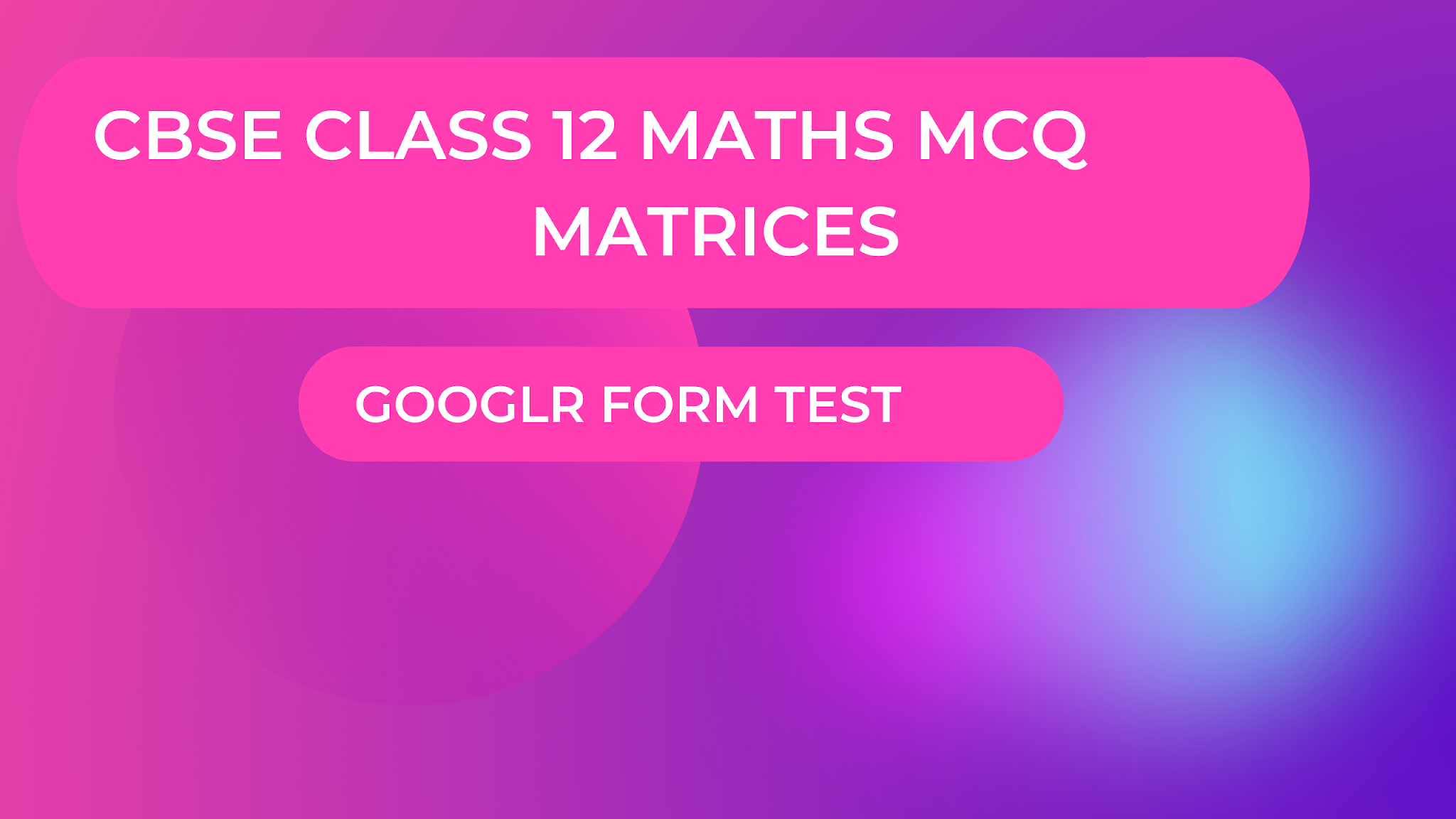 Matrices MCQ 3 Google Form Test Matrices MCQ 3 Google Form Test