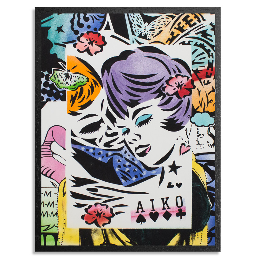 INSIDE THE ROCK POSTER FRAME BLOG: Aiko Lovers Print Release