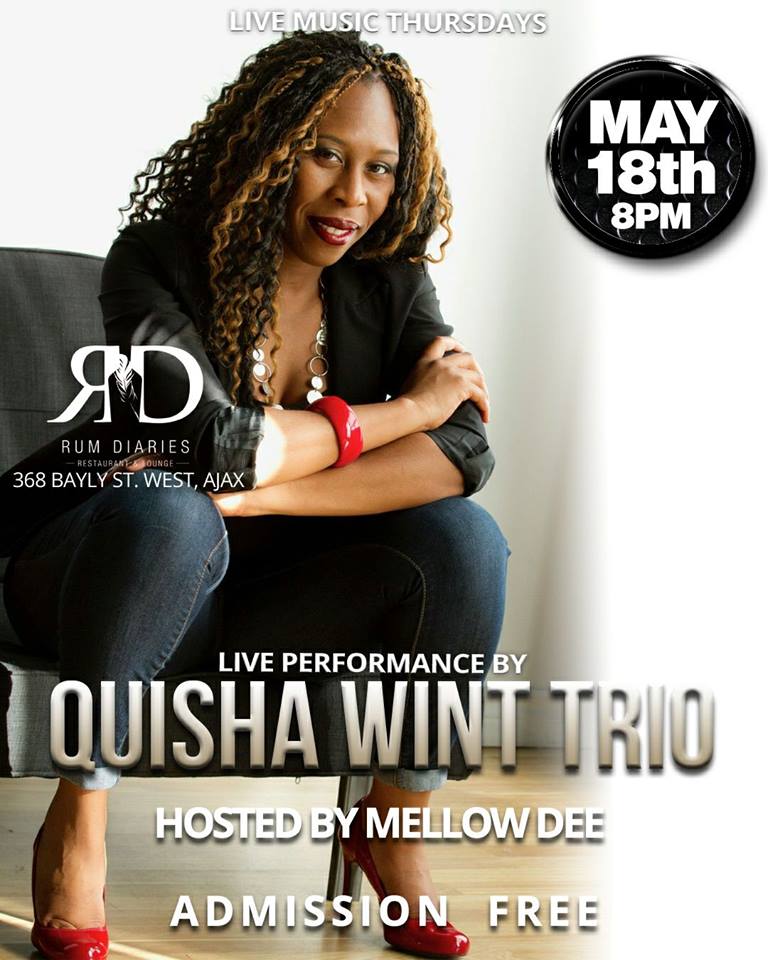 C.A. Confidential: Live Music Thursdays featuring Quisha Wint Trio w ...
