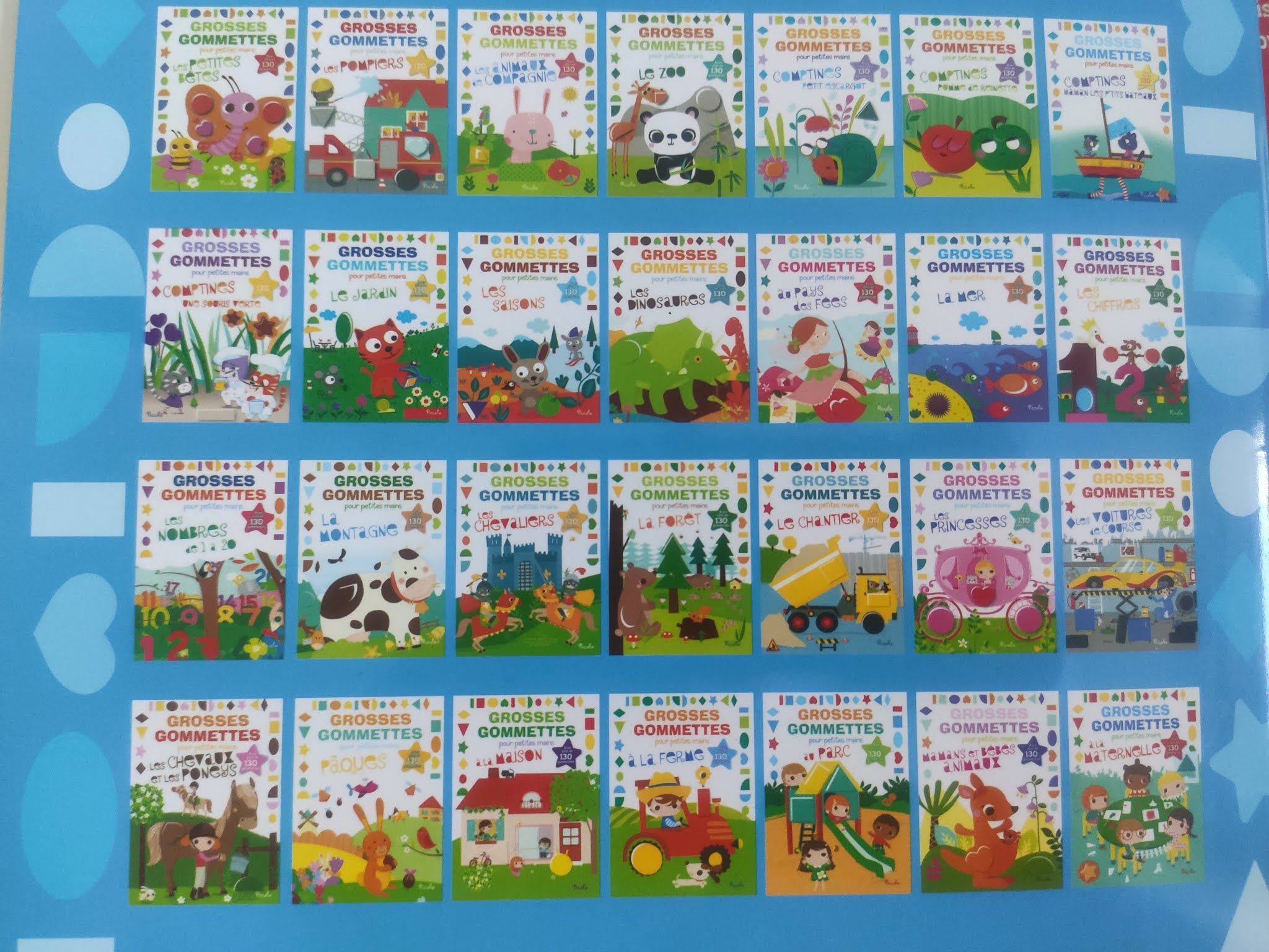 Gommettes en maternelle - Activités et fiches - TPS et PS