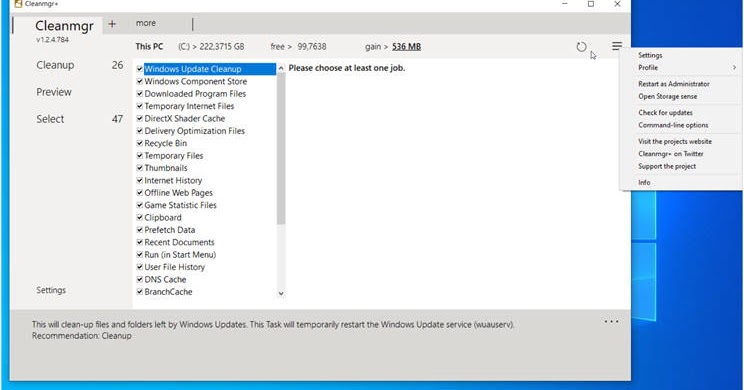 Cleanmgr +: Βοηθητικό πρόγραμμα καθαρισμού για τα windows - Τα καλύτερα ...