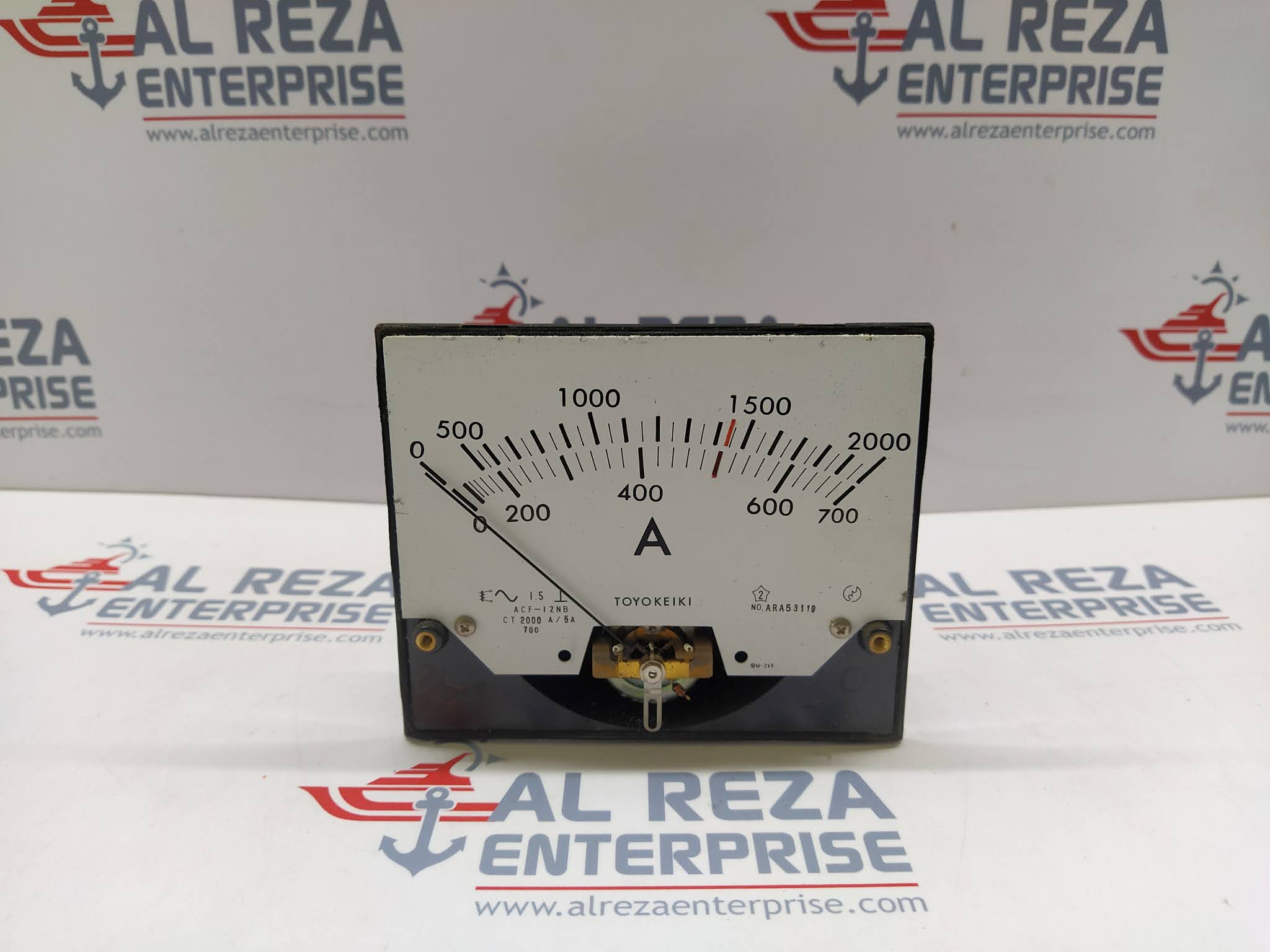 TOYO KEIKI ACF-12NB DOUBLE AMMETER CT 200A/5A 700