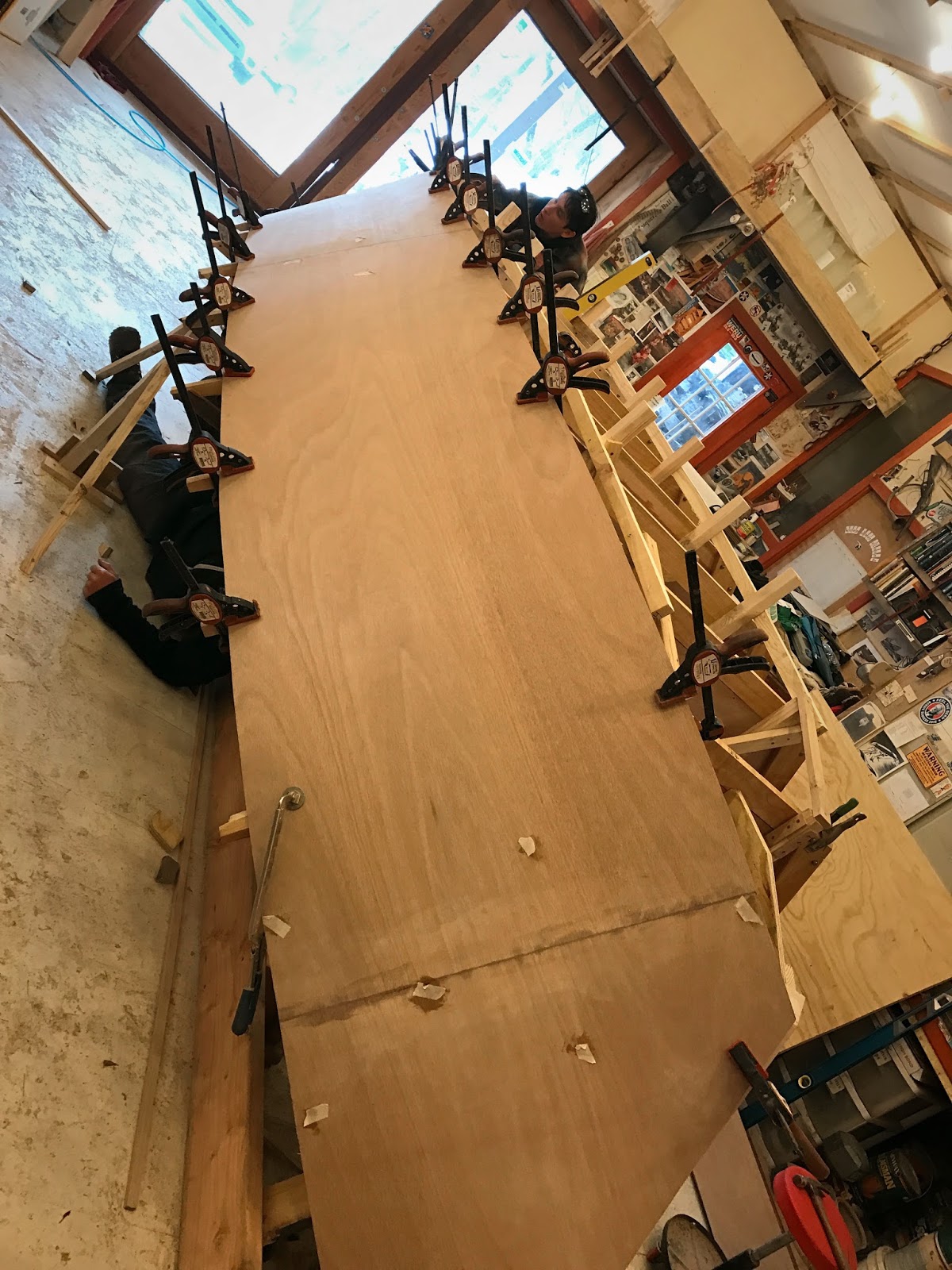 Meticulously building a strongback for one minute's use. - Fretwater ...