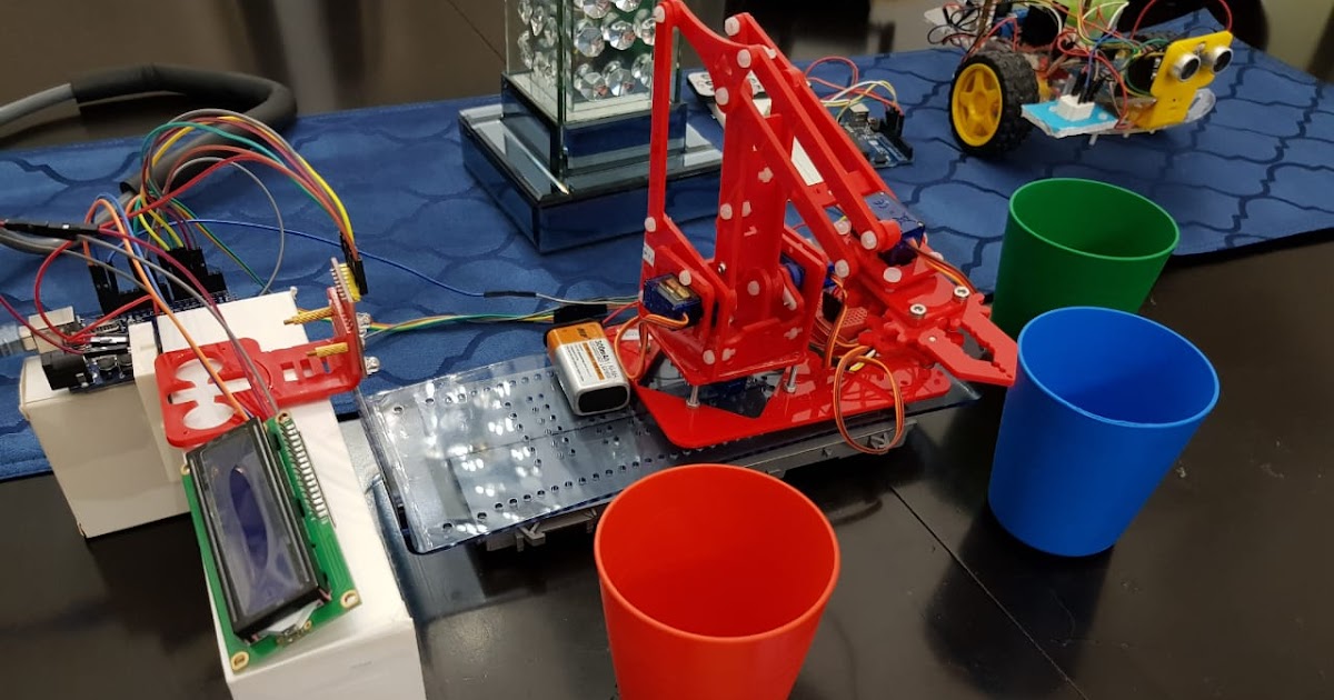 Arduino4Everyone: Project 14: Arduino Robot Arm Color Detection & Sorting