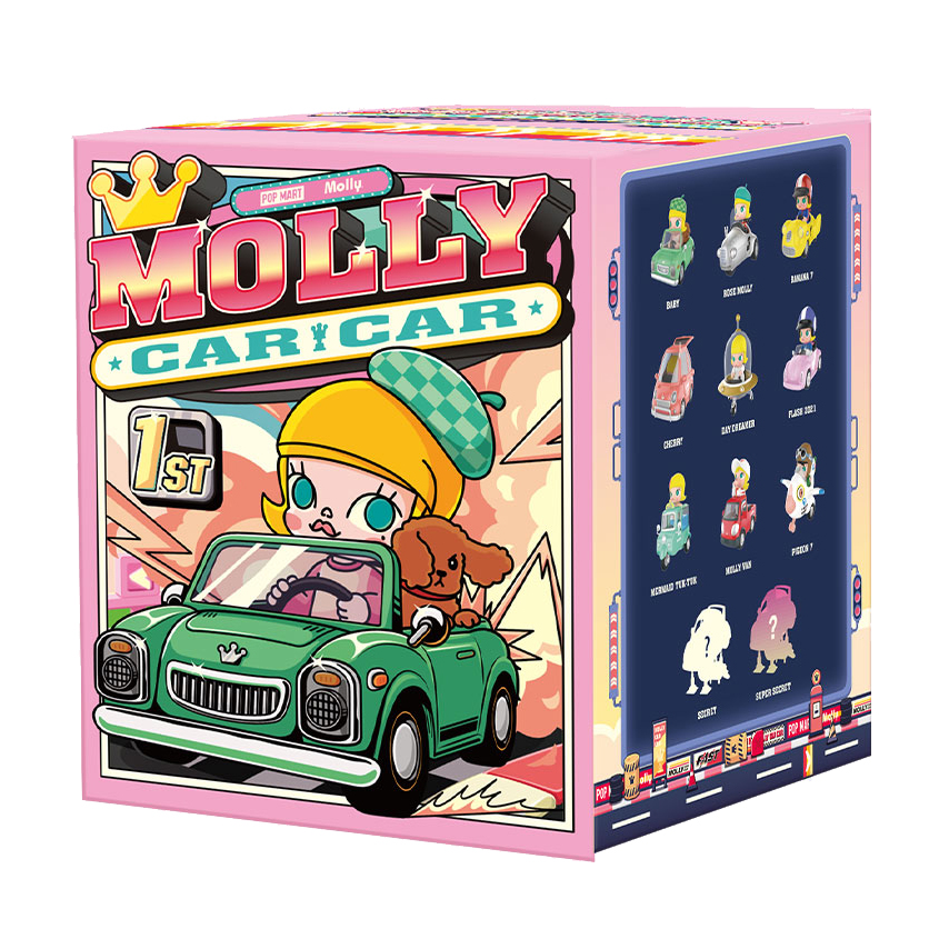 Pop Mart Rose Molly Molly Car Car Series Figure | The Toy Pool