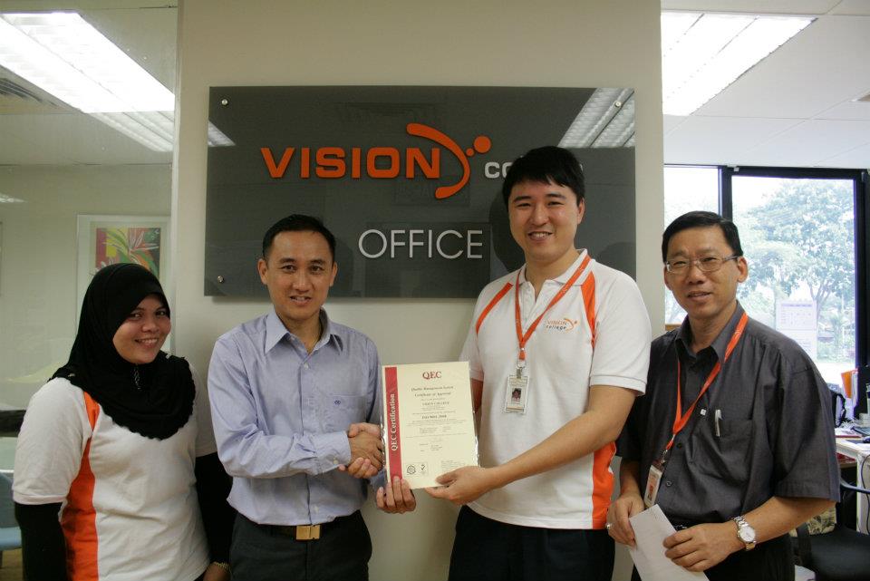 Life at Vision: Vision into ISO standards