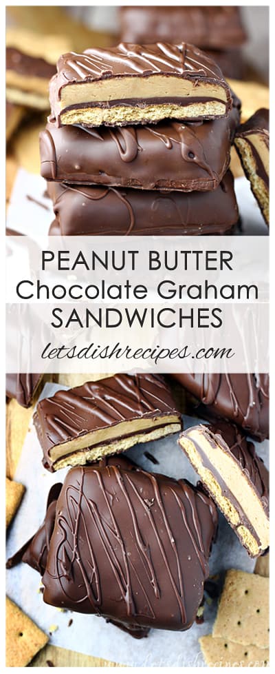 PEANUT BUTTER CHOCOLATE GRAHAM SANDWICHES - baking school