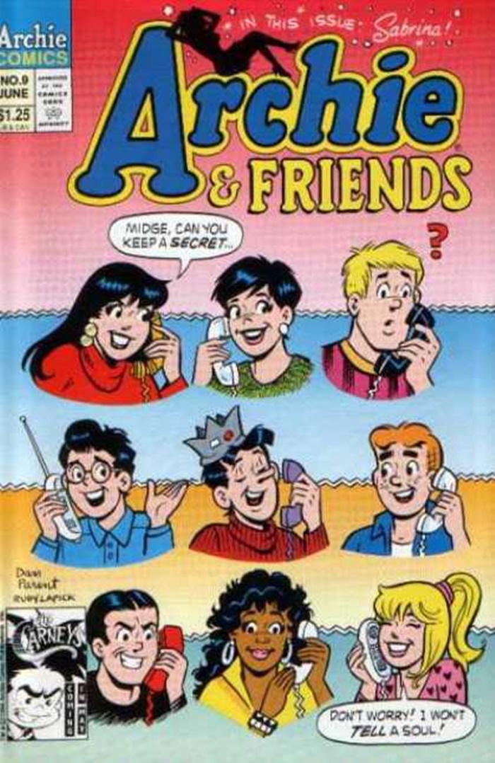 COVERS COMICS CAPAS DE GIBI E REVISTAS-archie-friends