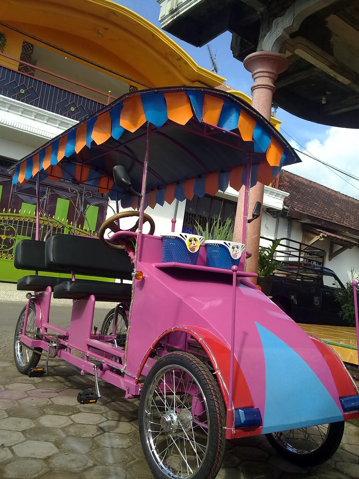 082131404044 BECAK SEPEDA GOWES CINTA SURABAYA SIDOARJO GRESIK LAMONGAN ...