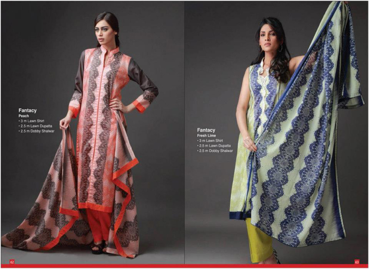 Orient Textiles Summer Stitched Lawn Suits Collection 2013 For Ladies ...