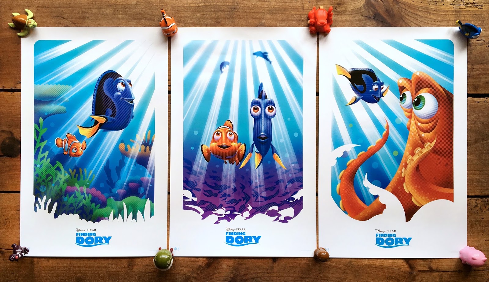 Dan The Pixar Fan Finding Dory Disney Movie Rewards Exclusive Posters