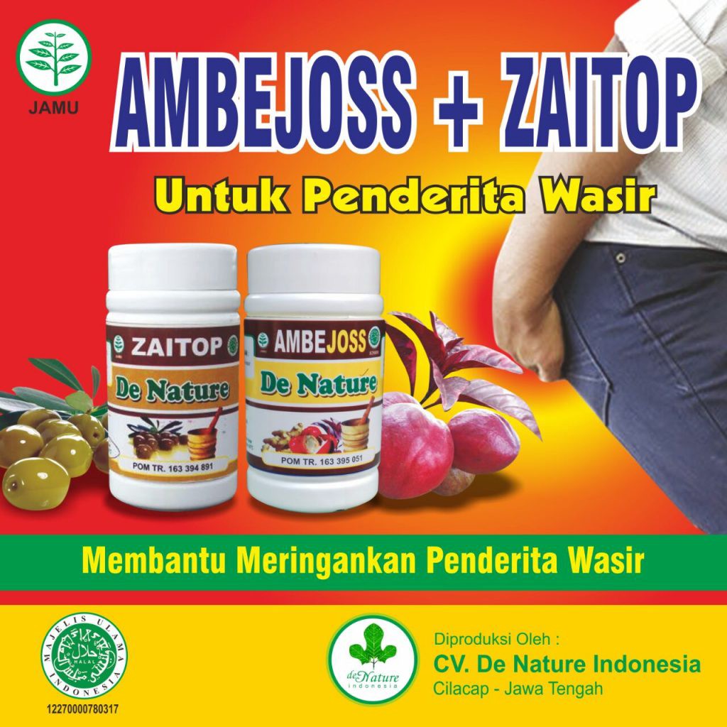 Khasiat Obat Wasir/ambeien herbal AmbeClear Ambejoss dan salep Salwa De ...