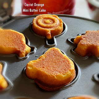 My Mind Patch: Carrot Orange Mini Butter Cake