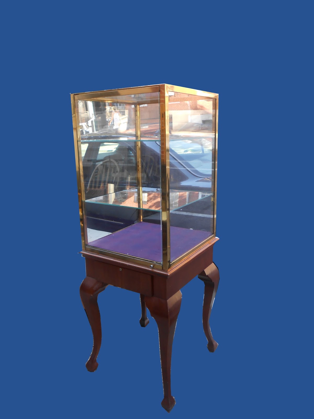 Uhuru Furniture & Collectibles: Small trophy case - SOLD