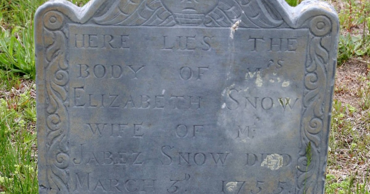 Genea-Musings: Tombstone Tuesday -- Elizabeth (Treat) Snow in Bridge ...