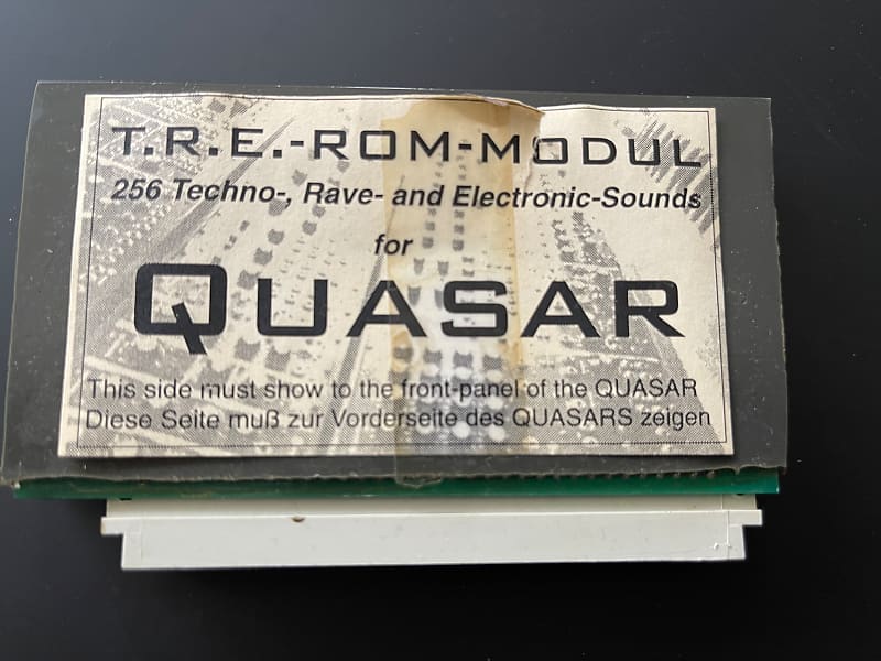 MATRIXSYNTH: Quasimidi Quasar 1994 + T.R.E Expansion card