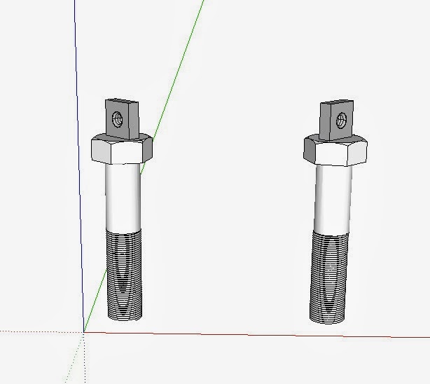 Persimmon Forge: Professional Blacksmithing: Wired Bolts
