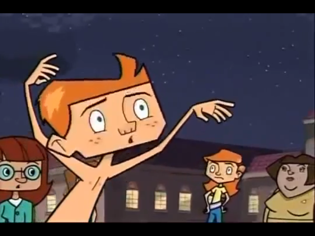 Shirtless Drawn Cartoon Boys & Men: Naked Todd Daring