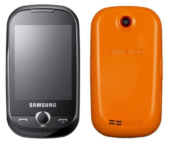 Samsung 2011: Samsung Corby s3650 orange