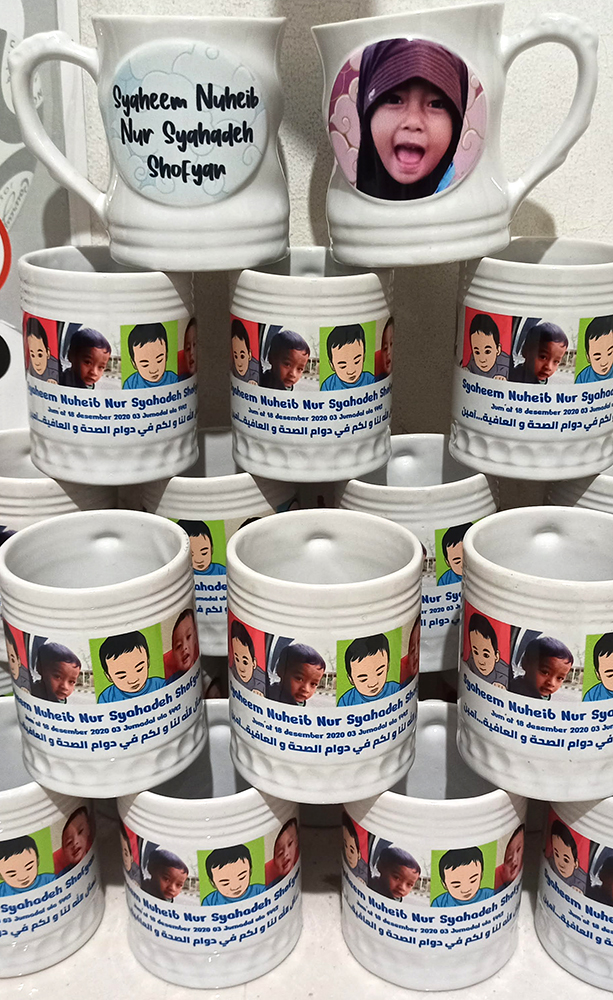 buat mug souvenir Ultah - buat mug murah bandung, cetak mug, jual mug ...