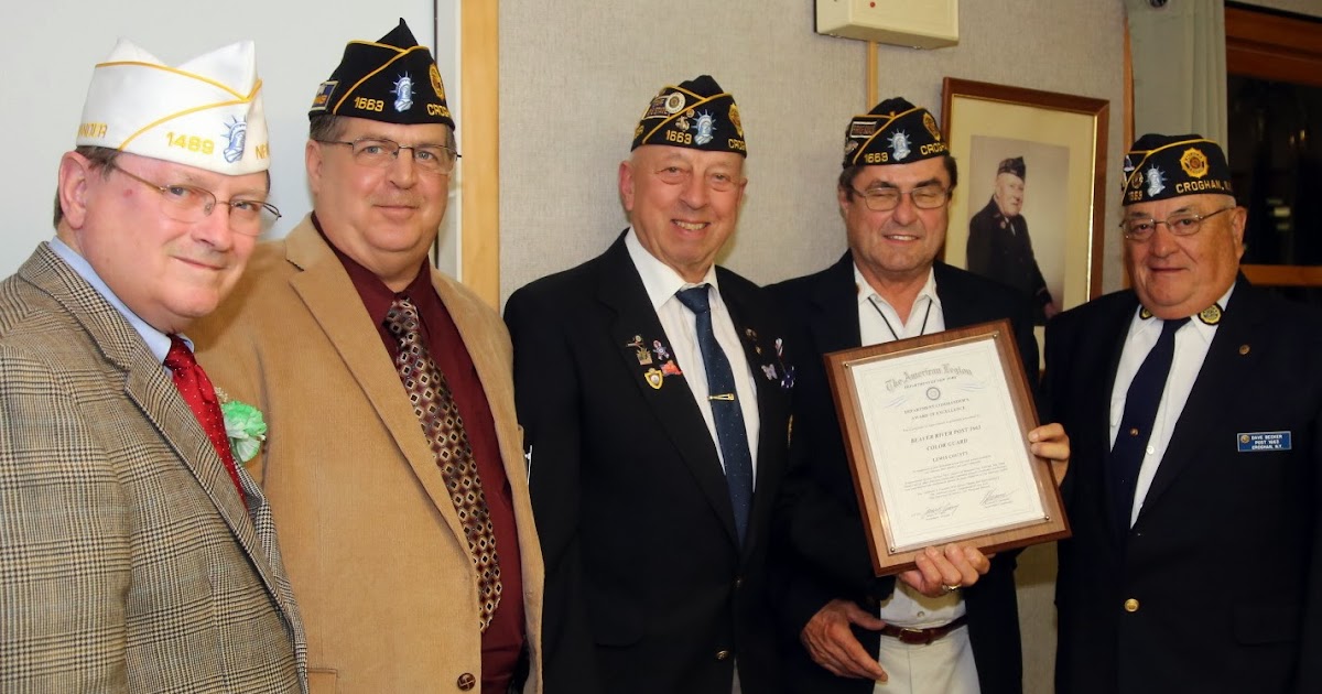 New York American Legion News: Croghan Color Guard Gets Award of Excellence