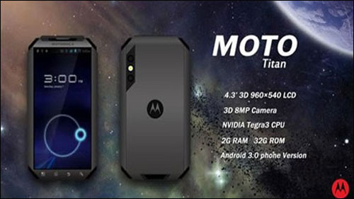 Cool VanKaizer: Motorola Titan power by Quad-core ARM Cortex A9
