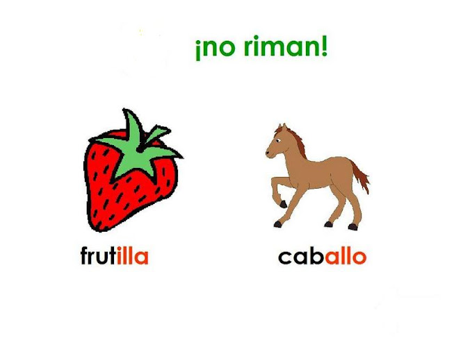 La Profe de A L: Curruluchos aprendiendo...: ¿QUÉ RIMA CON...?
