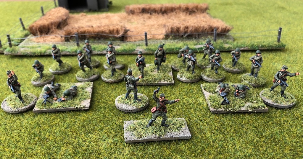 The Tactical Painter: Force lists and supports in Chain of Command