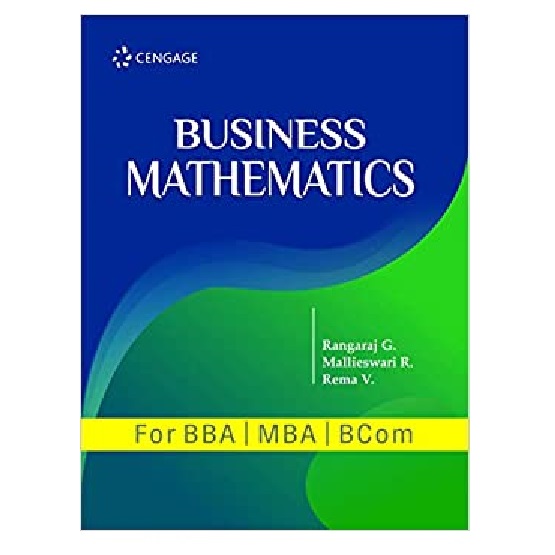 Cengage's Business Mathematics (English Medium)