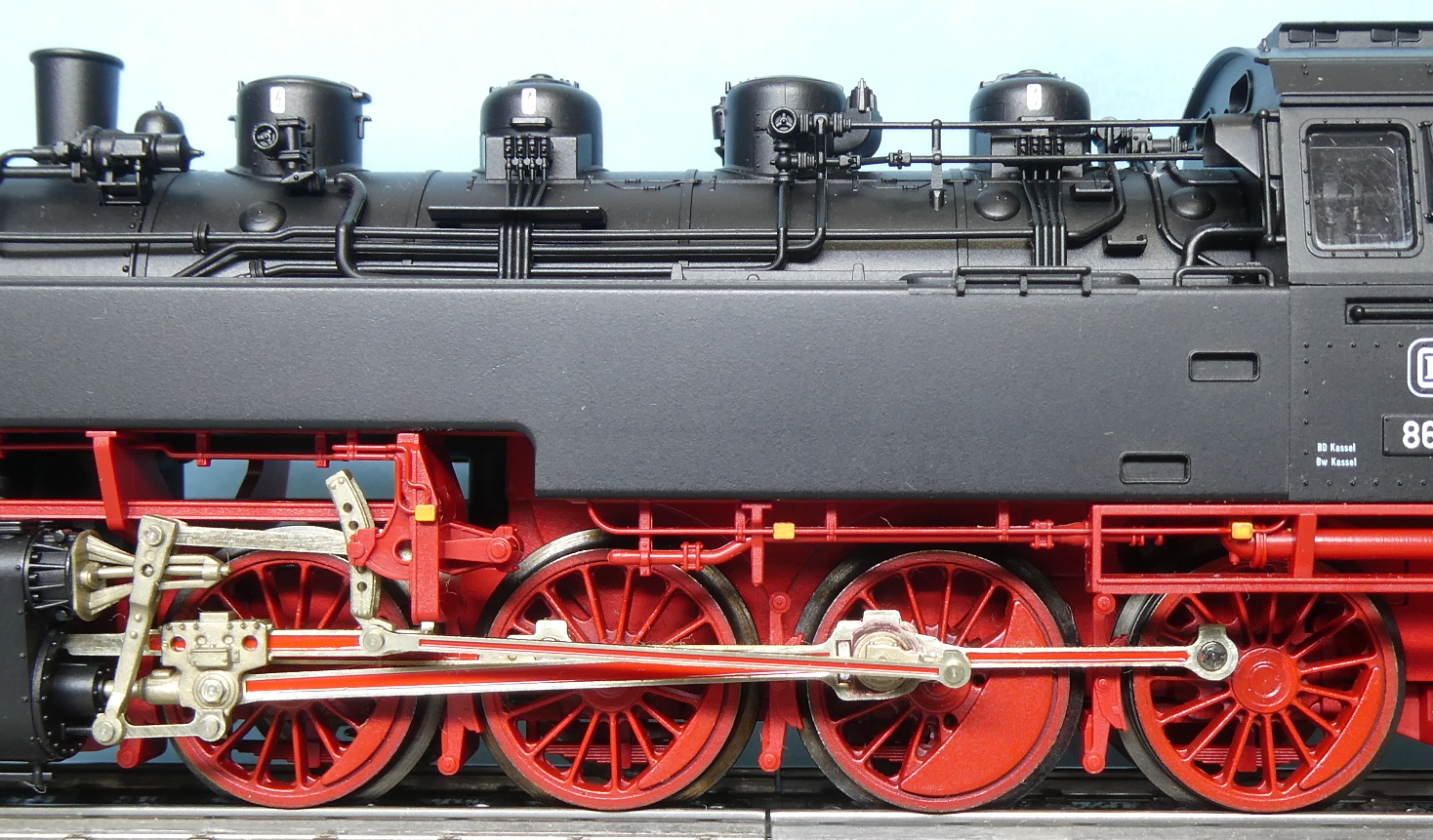 ドイツ連邦鉄道 DB 貨物用タンク式蒸気機関車 BR 86 739号機 (Fleischmann 4086)