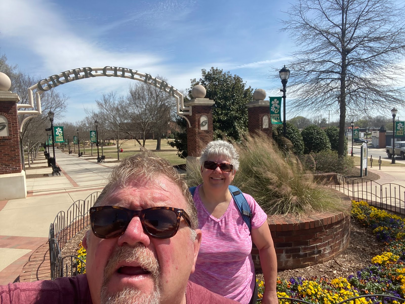 The Wandering Soldier : A Walk in Greer South Carolina