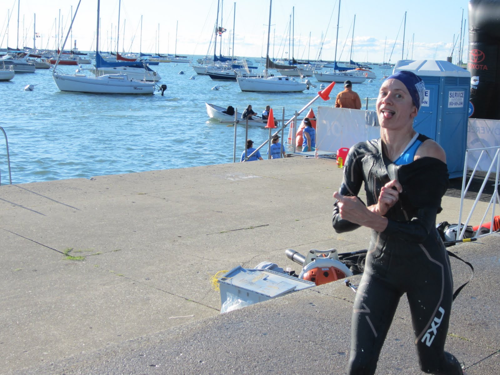 Adrienne Shields: Chicago International Triathlon (8/28/11)