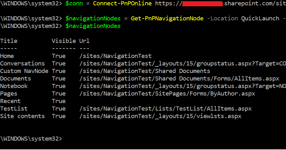 Vipul Kelkar Sharepointoffice 365 Azure Update Navigation Nodes In Sharepoint Site Using