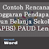 Contoh Rencana Anggaran Pendapatan Dan Belanja Sekolah (RAPBS) PAUD ...
