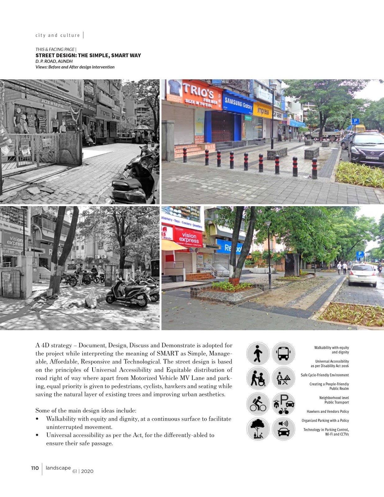 Prasanna Desai Architects: Pune Smart City : Street Redesign Project