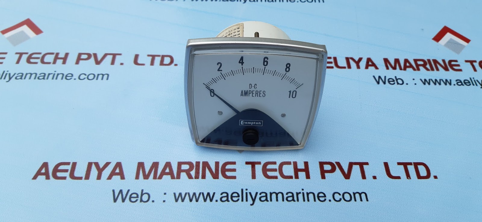 CROMPTON 016-01AA-MTMT PANEL METER 0-10 AC AMPERES - Aeliya Marine