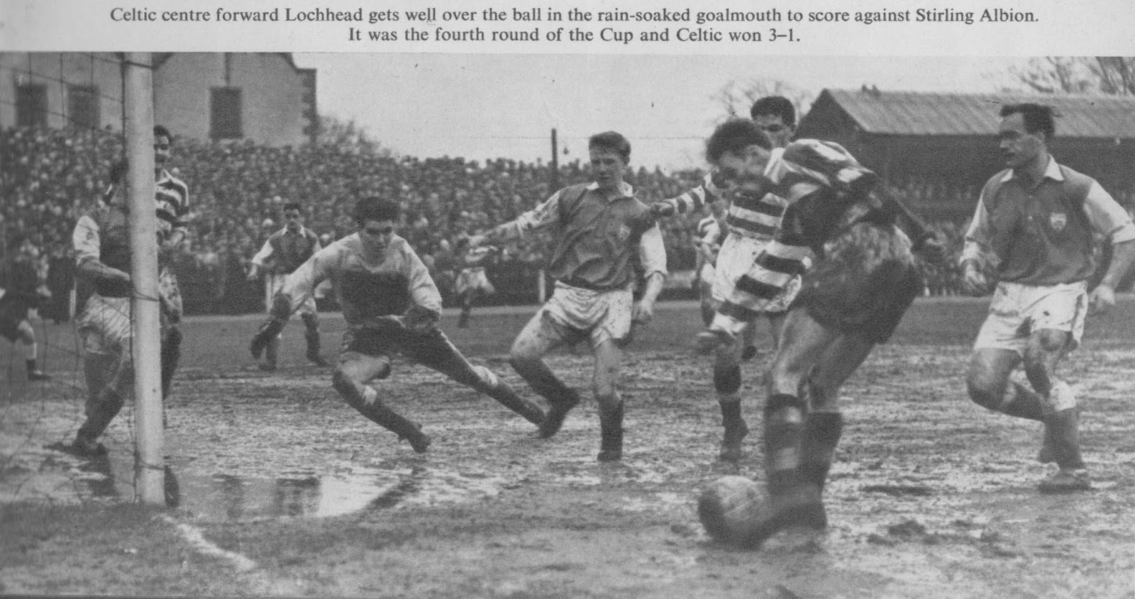 Old Scottish Football: Stirling Albion v Celtic Scottish Cup Quarter ...