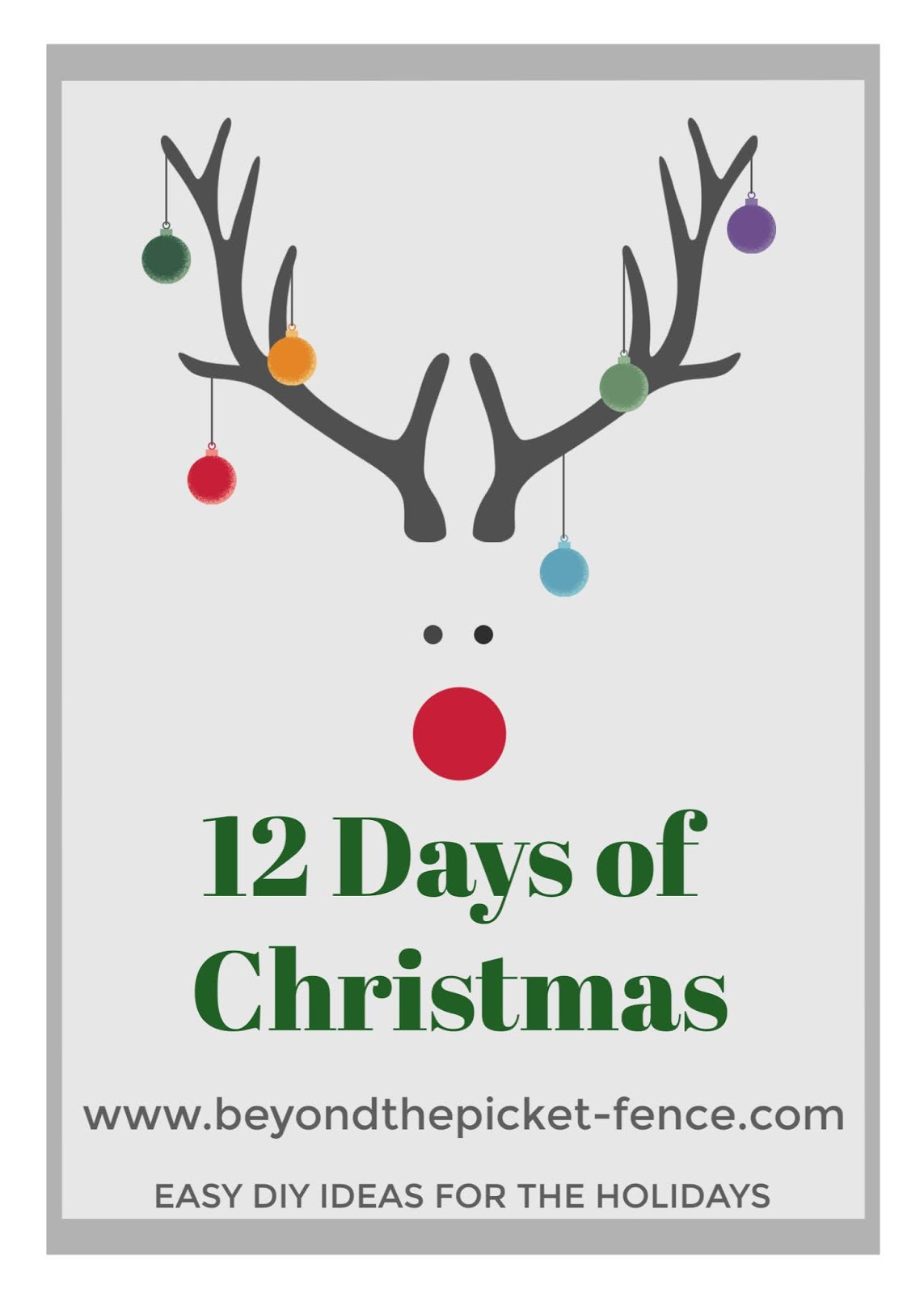 Beyond The Picket Fence: 12 Days of Christmas Day 6 Christmas Tree Art