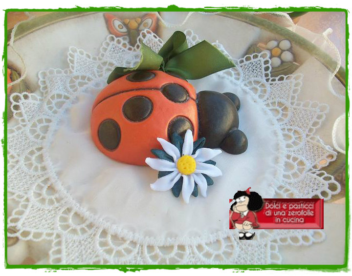 Dolci e pasticci di una zerofolle in cucina: Spilla a margherita in ...