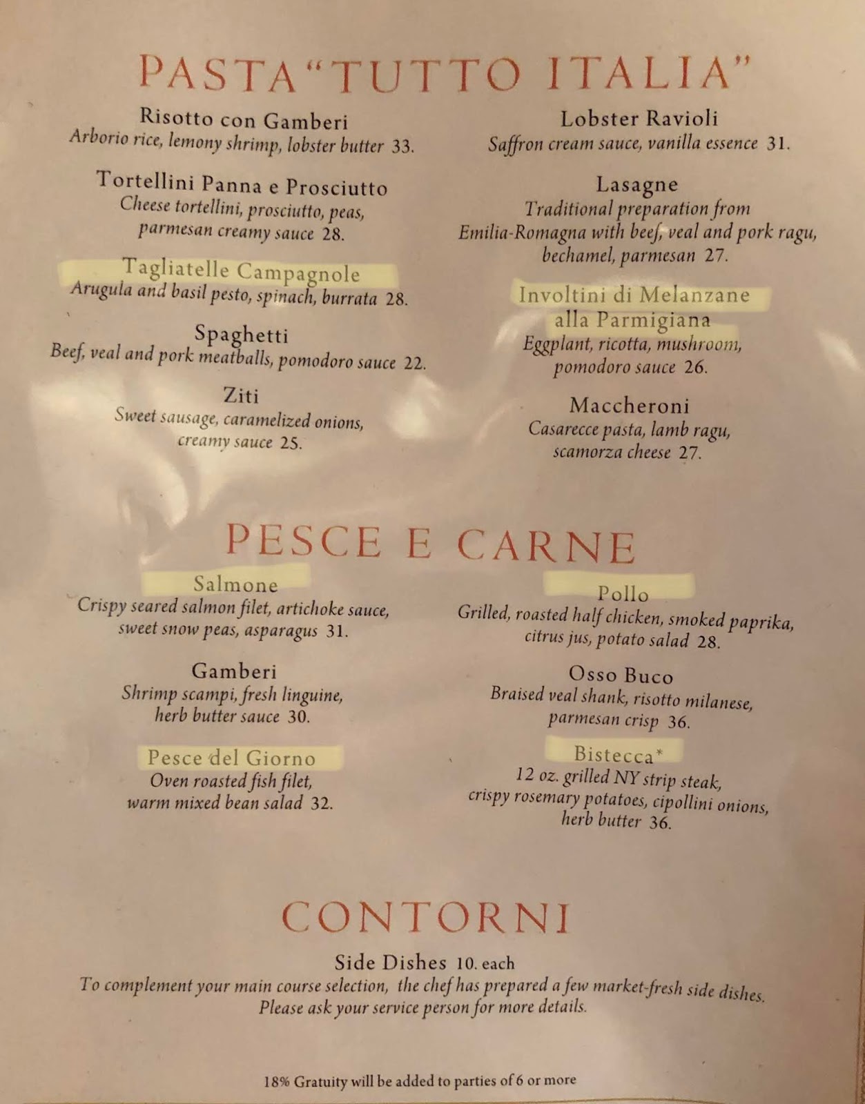 Alexis's Gluten Free Adventures: Tutto Italia Ristorante - Epcot
