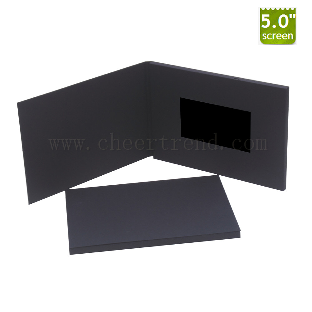 Video Brochure &Video Greeting Card: Full Black Color Video Brochure ...