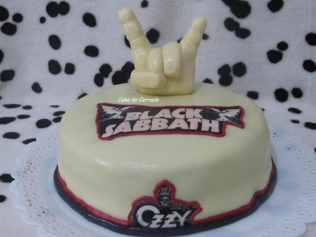 Cake do Cerrado: Bolo completamente Rock´n roll
