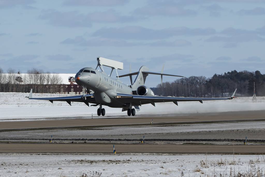 SAAB GLOBALEYE FIRST FLIGHT - Blog Before Flight - Aerospace and ...