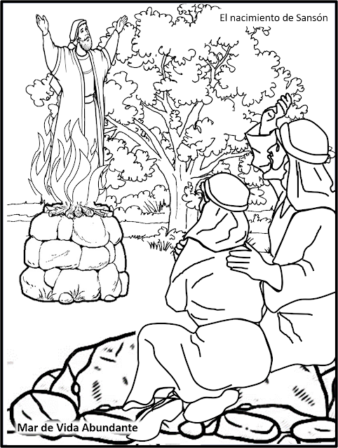 El nacimiento de Sansón - Serie BibliKIDS - Mar de Vida Abundante