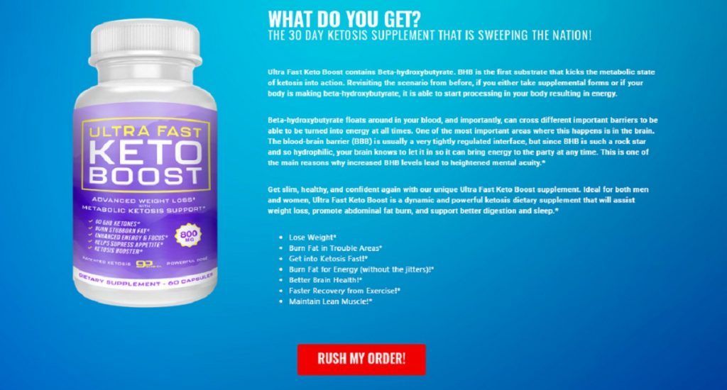 Ultra Fast Keto Boost Reviews Users suggestion Dose Ingredients Natural ...