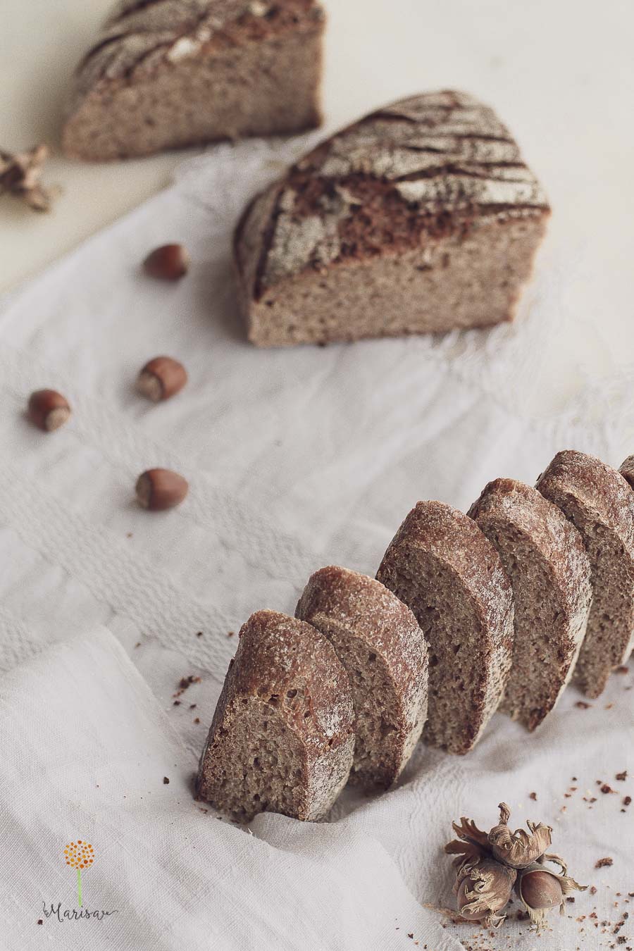 Pan de centeno y trigo con MM. Sourdough bread 💗 — Thermofan